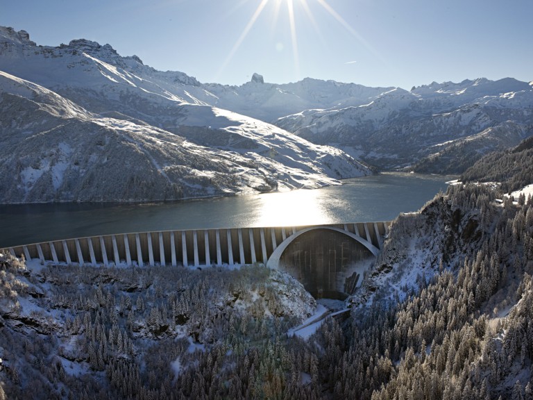 Barrage de Roselend – Aménagement hydroélectrique de Roselend La Bâthie ...